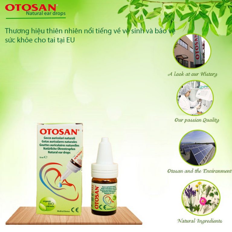 DUNG DỊCH NHỎ TAI OTOSAN SPRAY NATURAL EAR DROPS 10ML CHỐNG VIÊM TAI ...