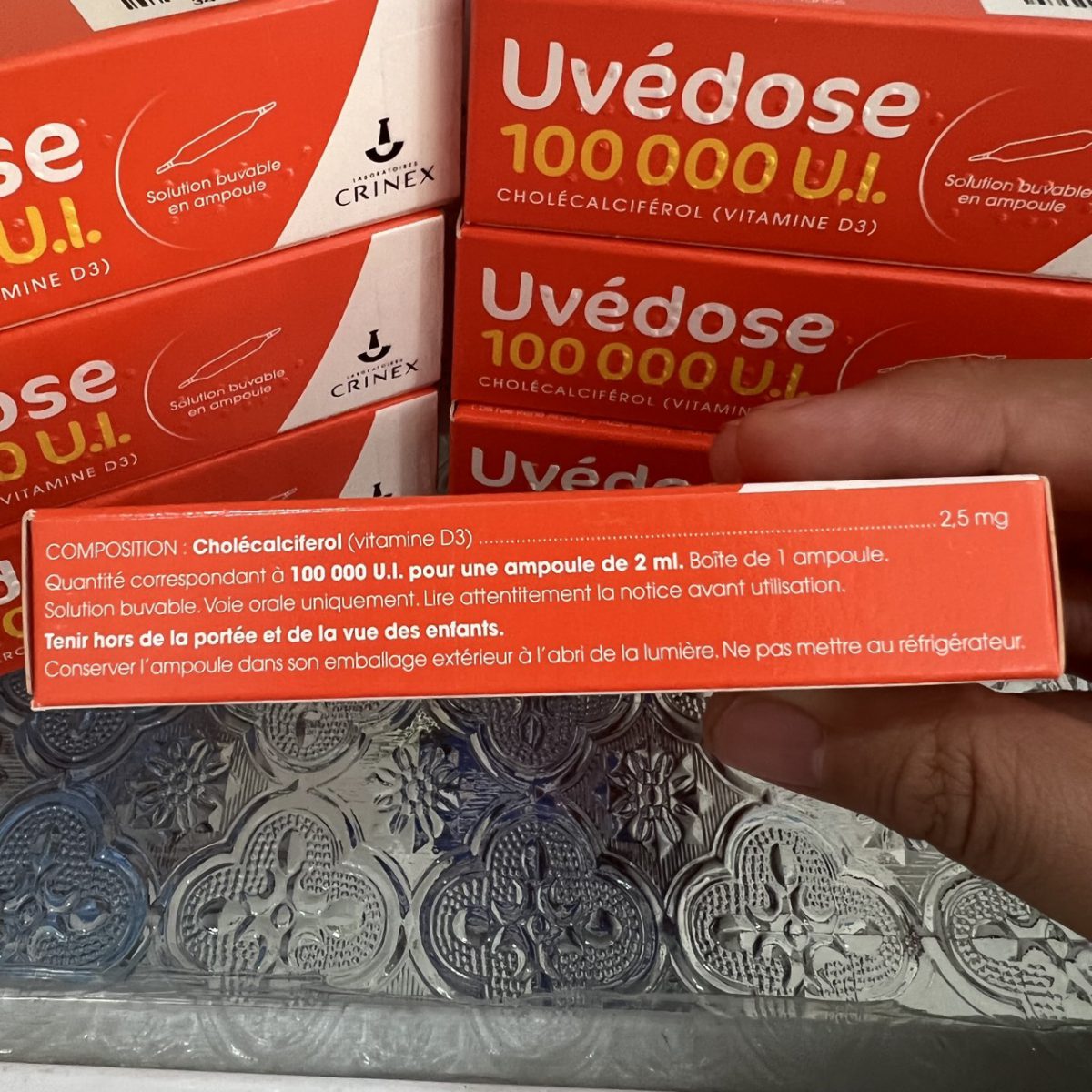 VITAMIN D3 UVEDOSE 100000UI LIỀU CAO CHO NGƯỜI LỚN VÀ TRẺ EM TRÊN 18 ...